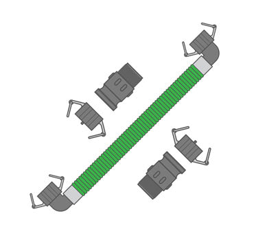 Tank Linking Kits | Connect Multiple Waste Tanks – UK Stock – Plastic ...